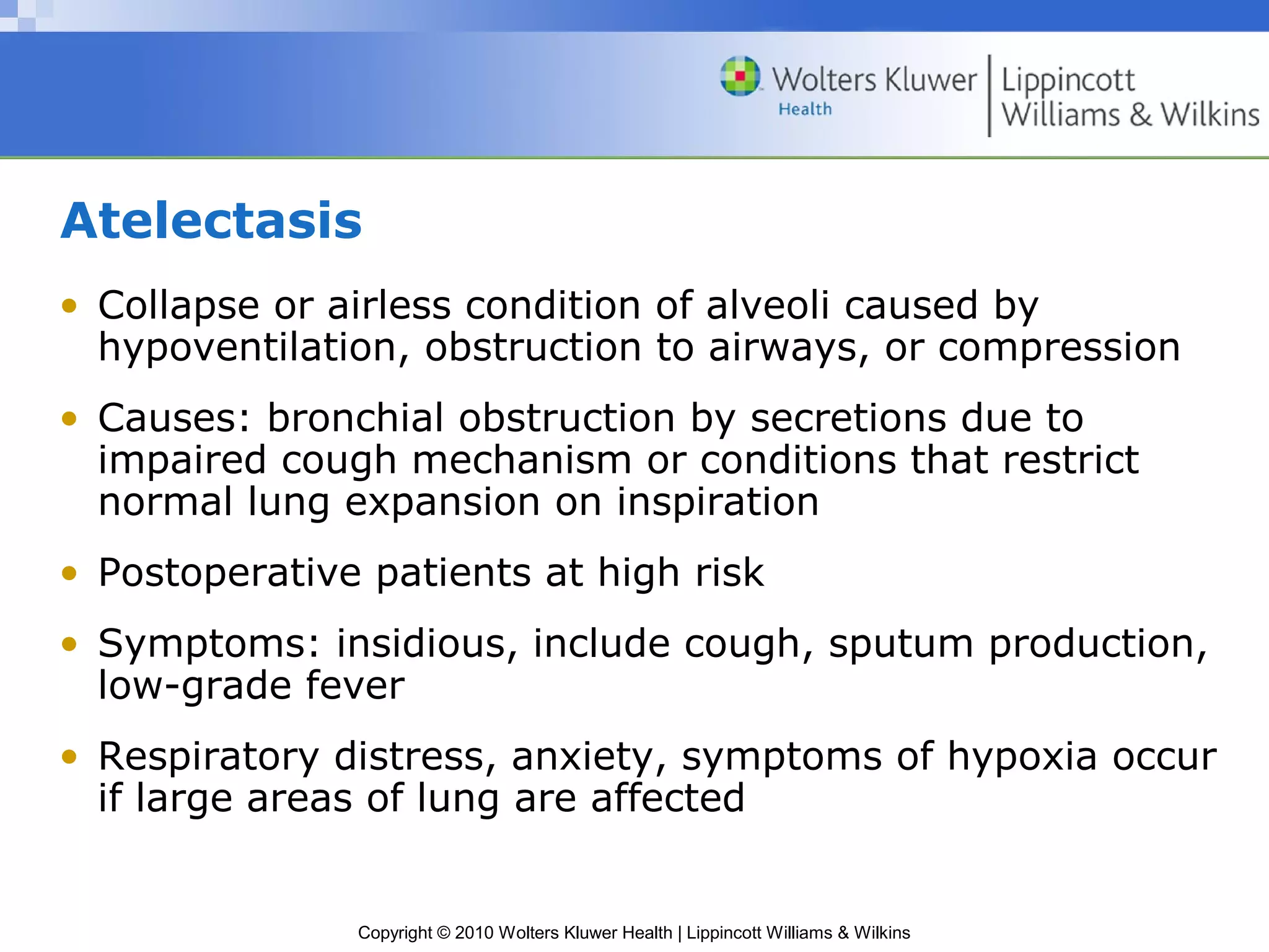 management of patient with cheast and lower respiratory tract desorder ...