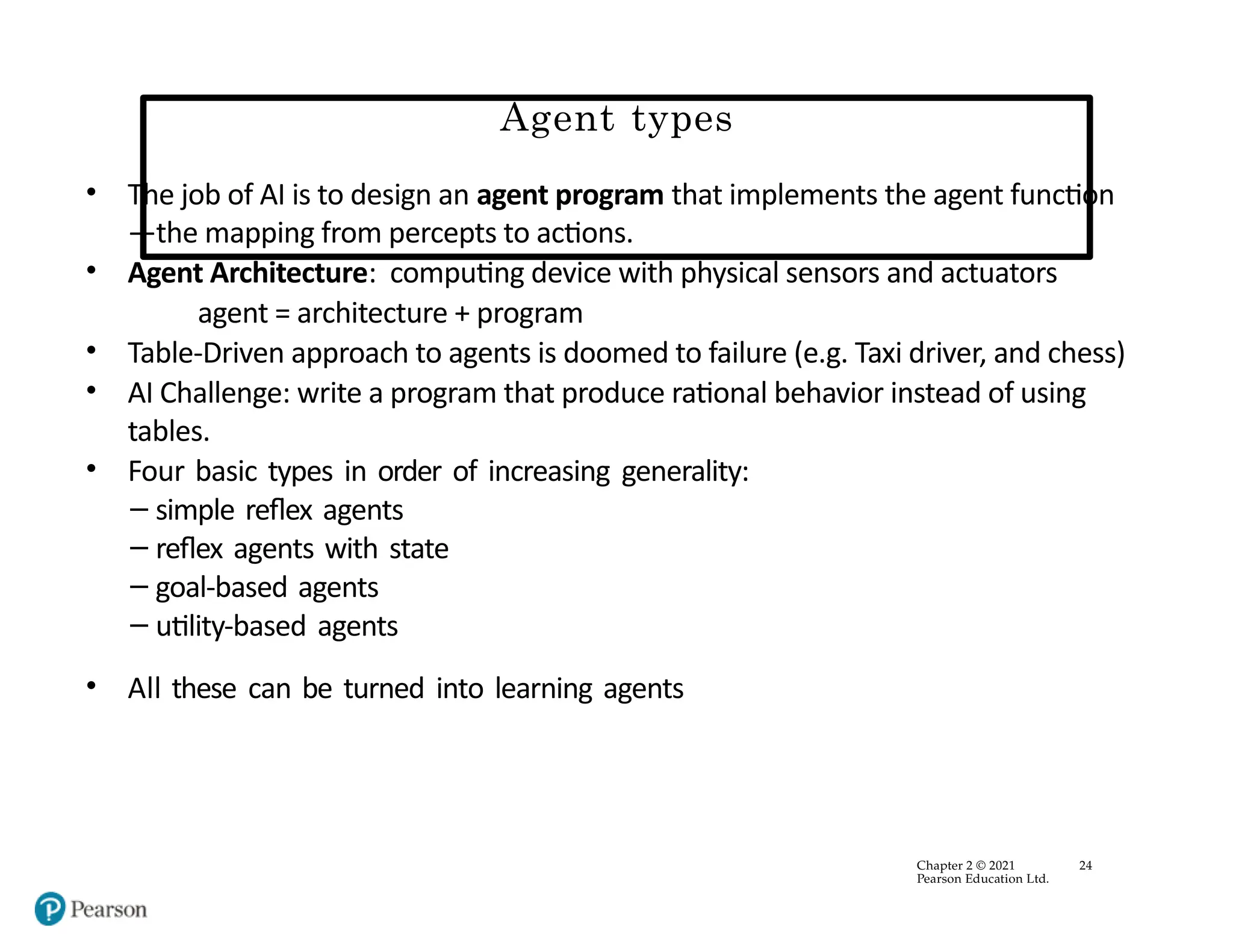 artificial intelligence: A modern approach | PPTX