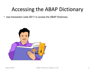 Chapter 02 abap dictionary objects1 | PPT