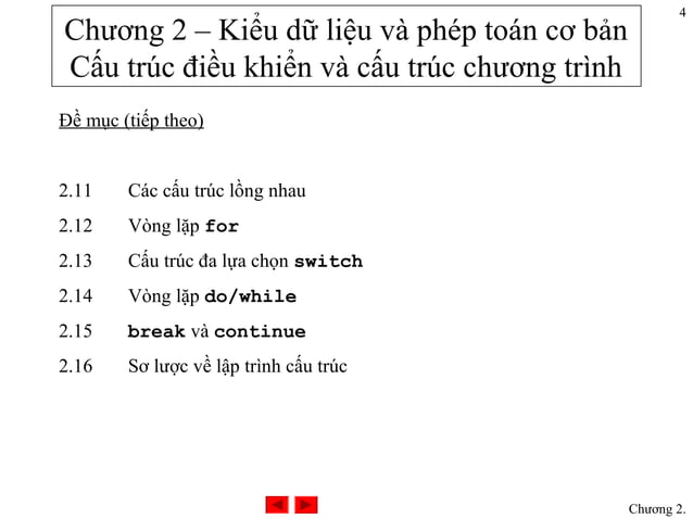 Chapter02 data types_control_structures | PPT
