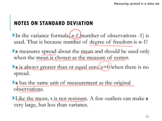 Chapter 02 describing distributions with numbers part II | PPT