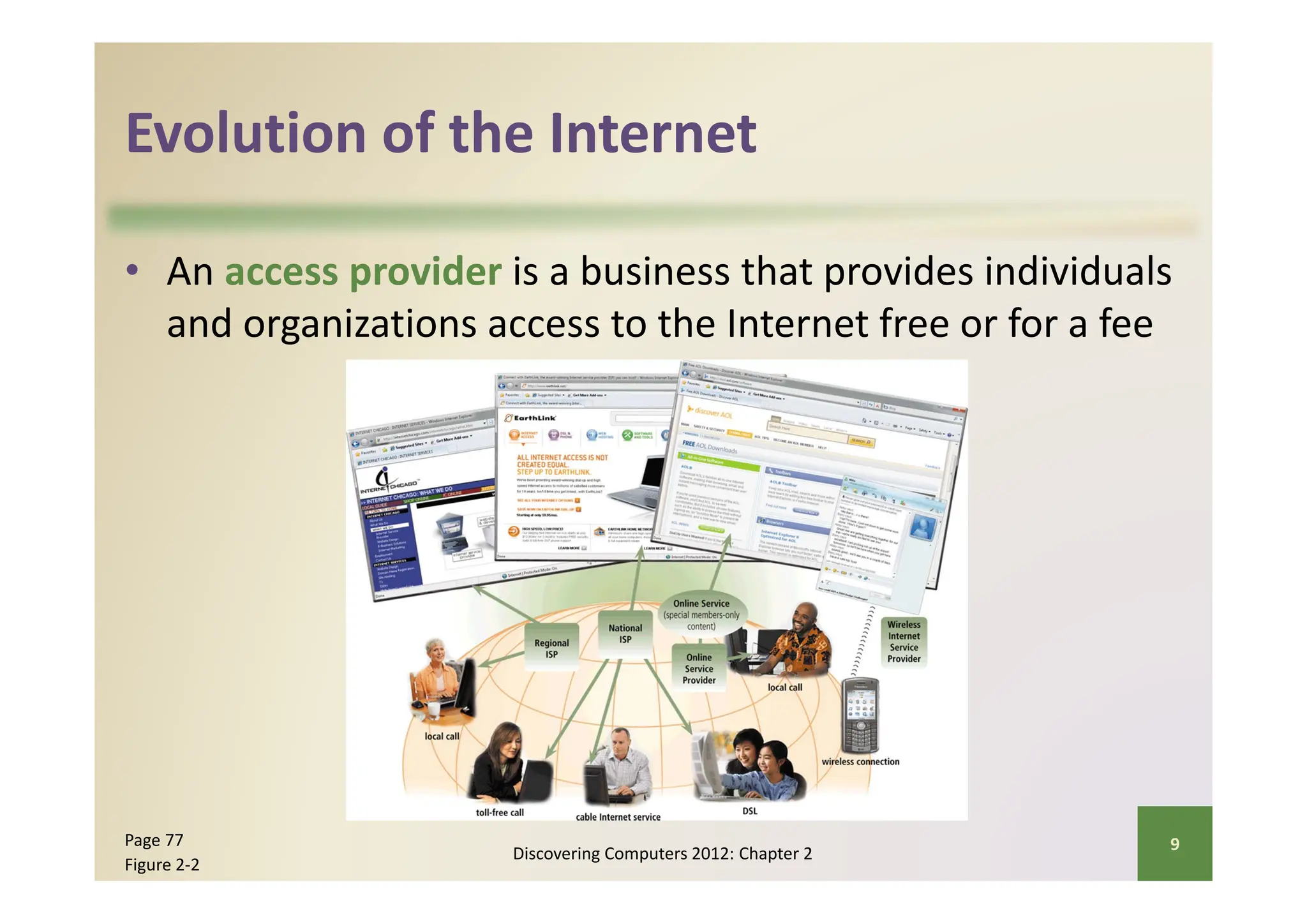 Evolution of Internet and Different types of Internet | PDF