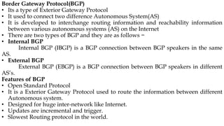 IP Routing.pptx | Computer Networking | Computing