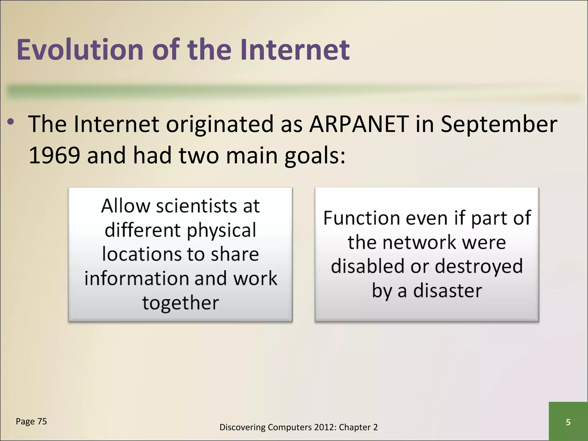 fundamentals of Internet | PPT