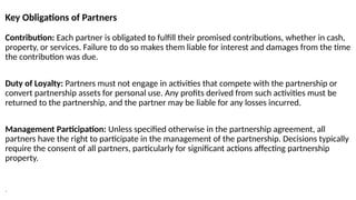 Chapter 02_Obligation of Partners among Themselves.pptx