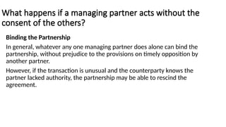 Chapter 02_Obligation of Partners among Themselves.pptx