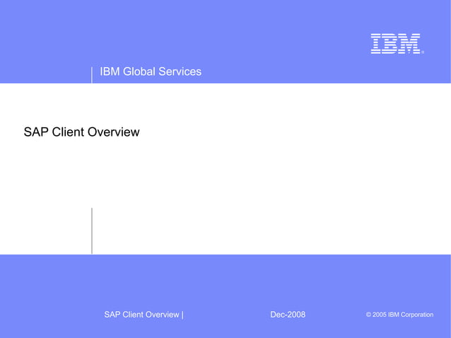 Chapter 02 sap client overview | PPT | Cloud Computing | Internet