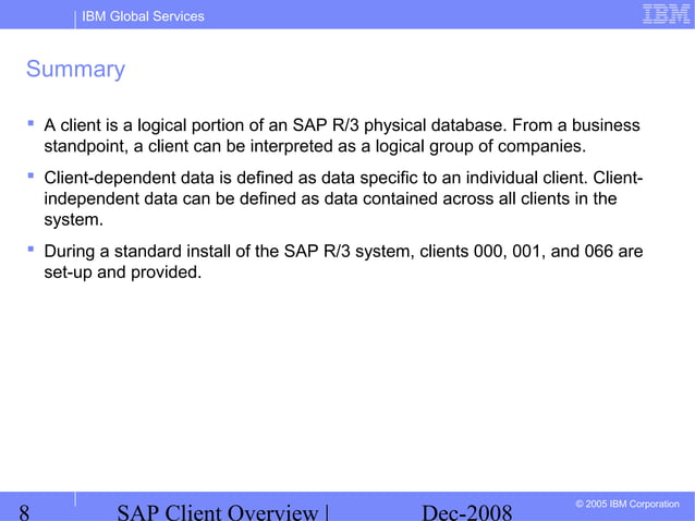 Chapter 02 sap client overview | PPT | Cloud Computing | Internet