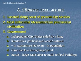 AP WH Chap 02 Early Civilizations | PPTX