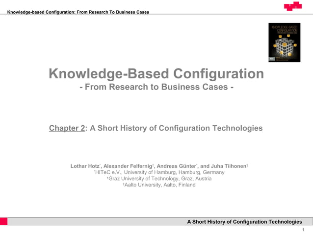 A Short History of Configuration Technologies | PPT