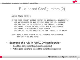 A Short History of Configuration Technologies | PPT