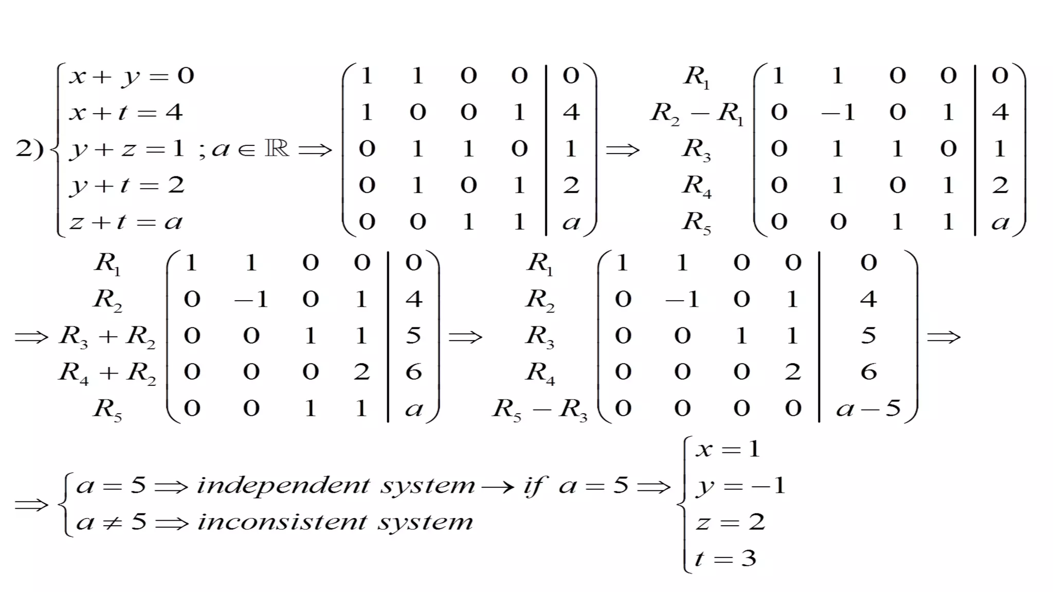 System Linear Equations Pdf
