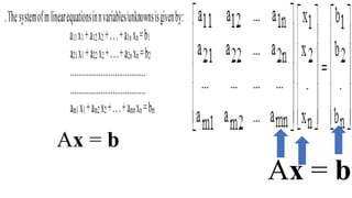 system linear equations | PDF