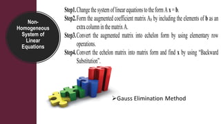 system linear equations | PDF