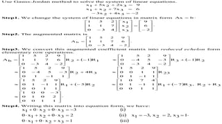 system linear equations | PDF