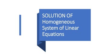 system linear equations | PDF