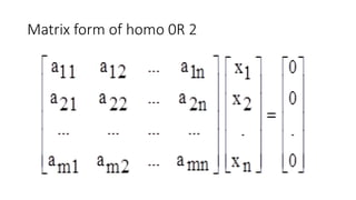 system linear equations | PDF