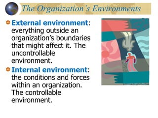 Chapter # 02 the organizational environment | PPTX