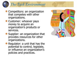 Chapter # 02 the organizational environment | PPTX