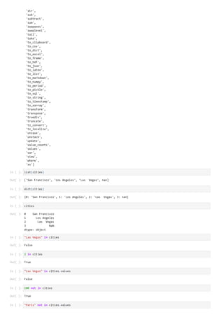 pandas_learning | PDF