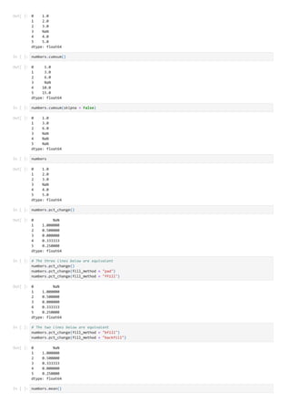 pandas_learning | PDF