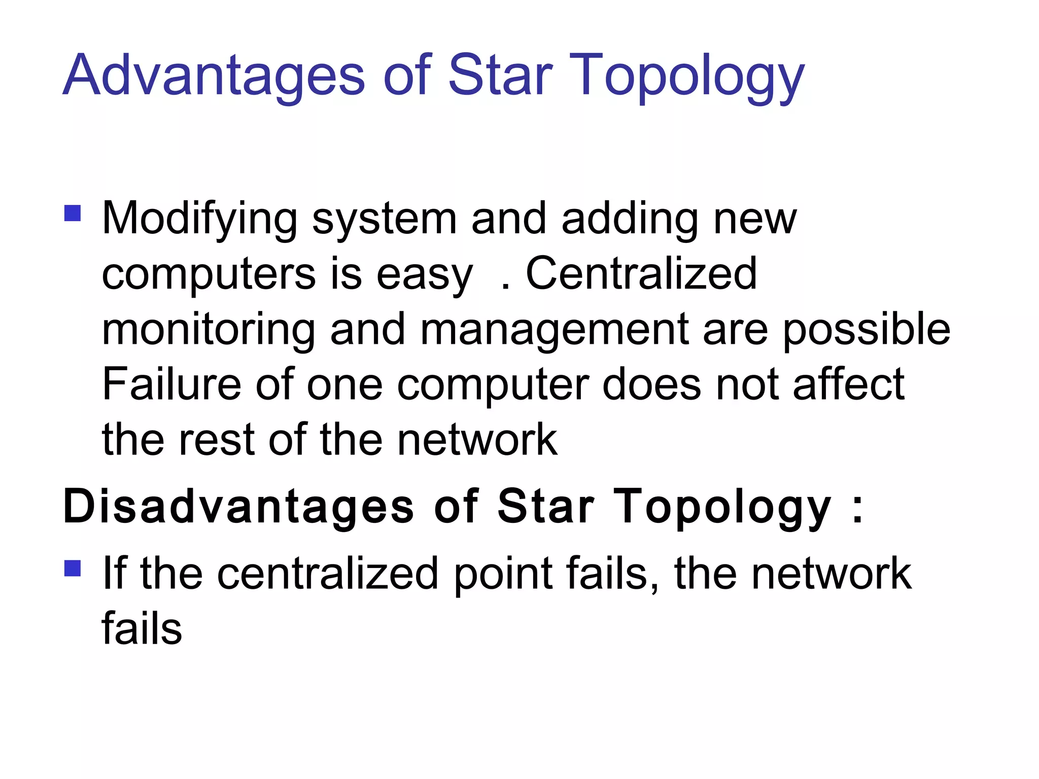 Chapter 02 topology networking | PPT
