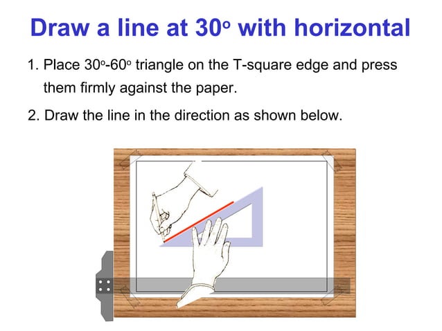 Engineering Drawing: Chapter 02 using drawing tools | PPT