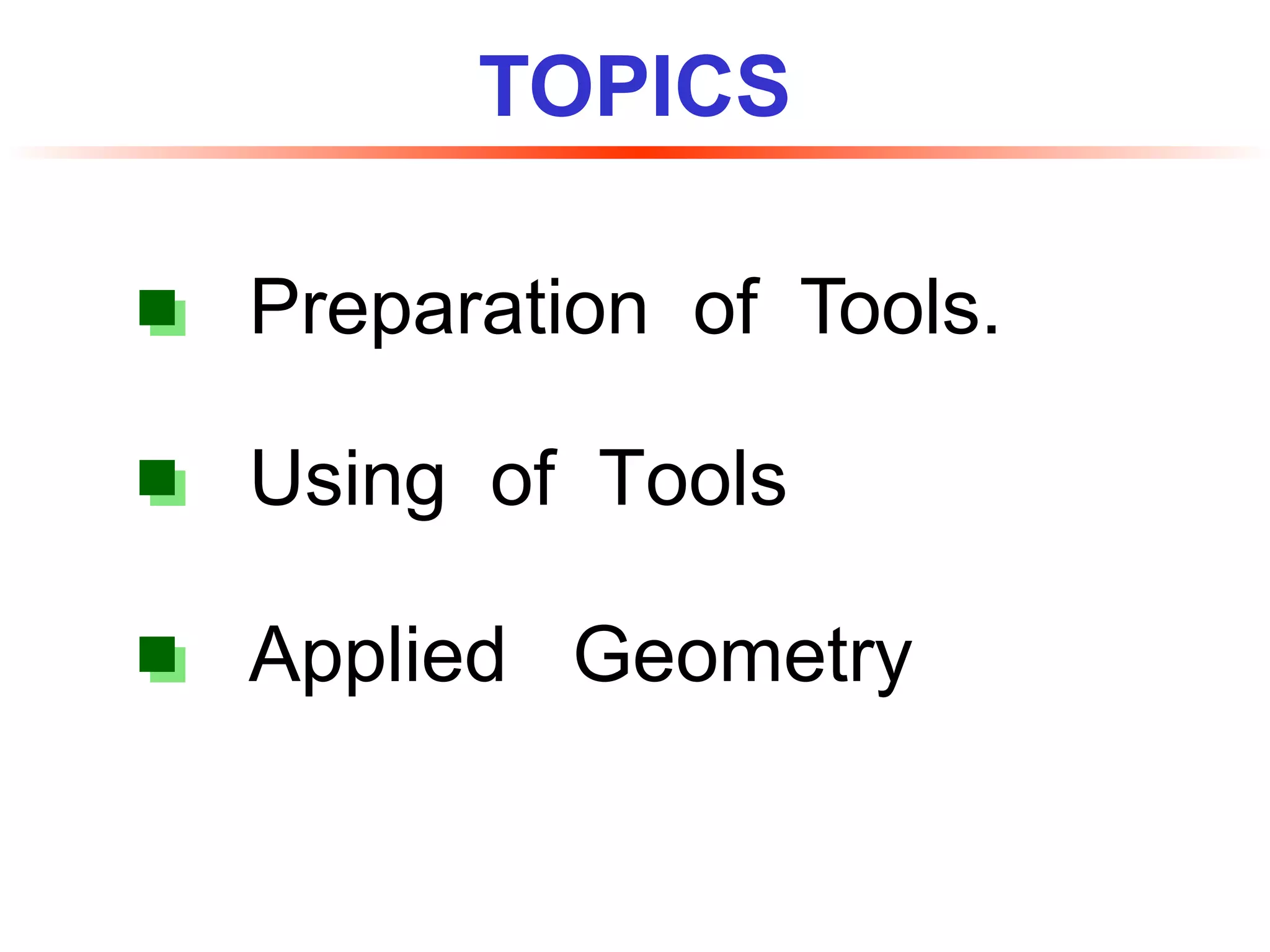2- using drawing tools in Graphic and geometric graphics engineering. | PPT