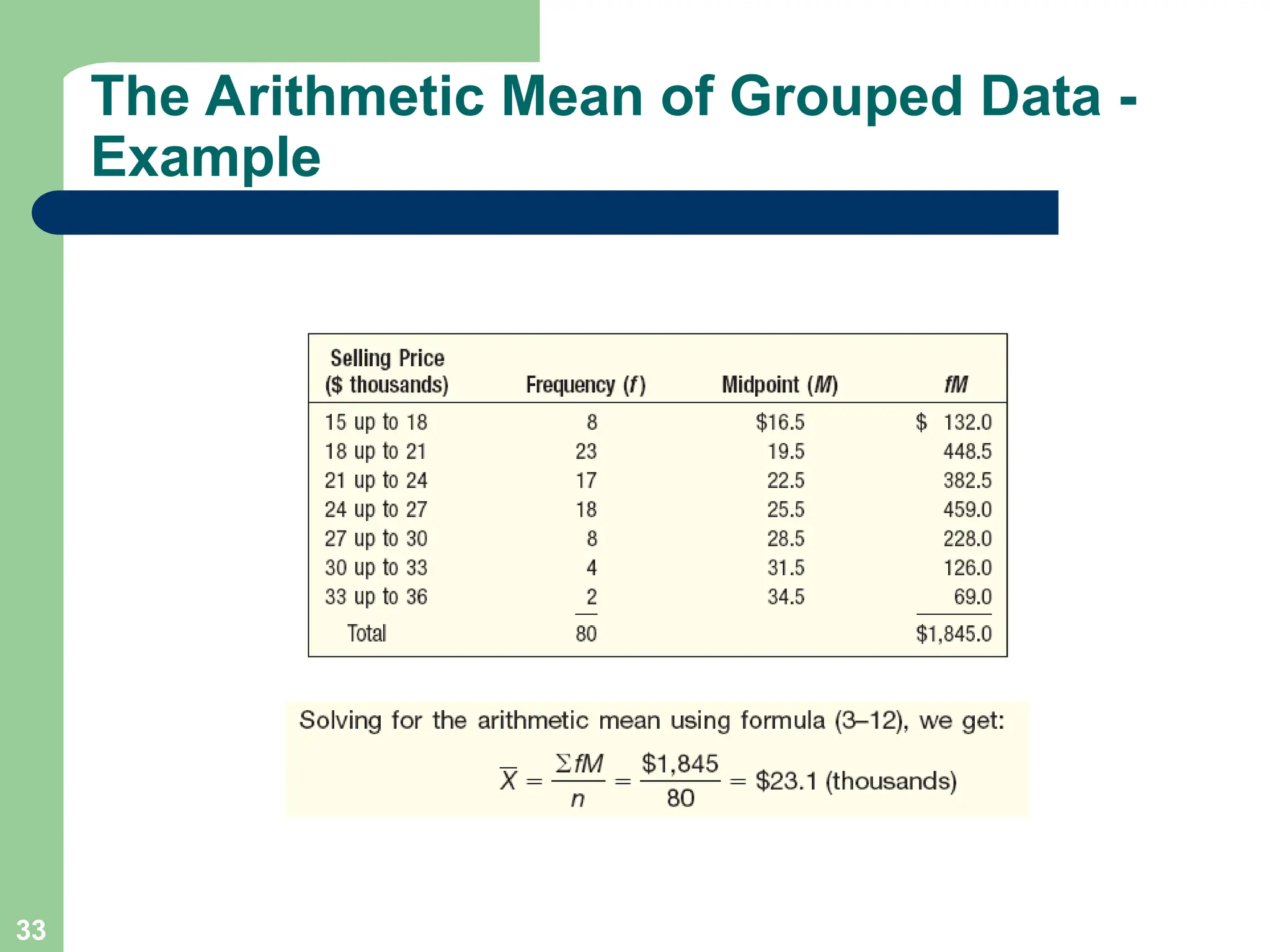 chapter03-Describing data Numerical Measures | PPT