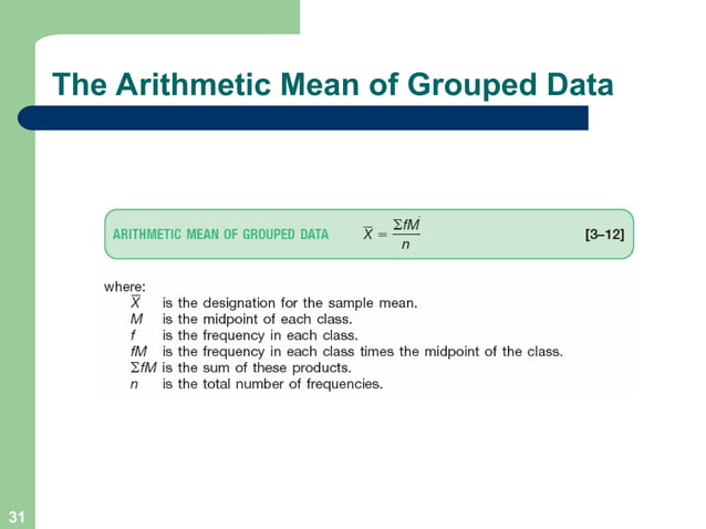 chapter03-Describing data Numerical Measures | PPT | Business ...