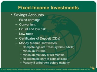 Investment Analysis & Portfolio Management: Chapter 03 | PPT