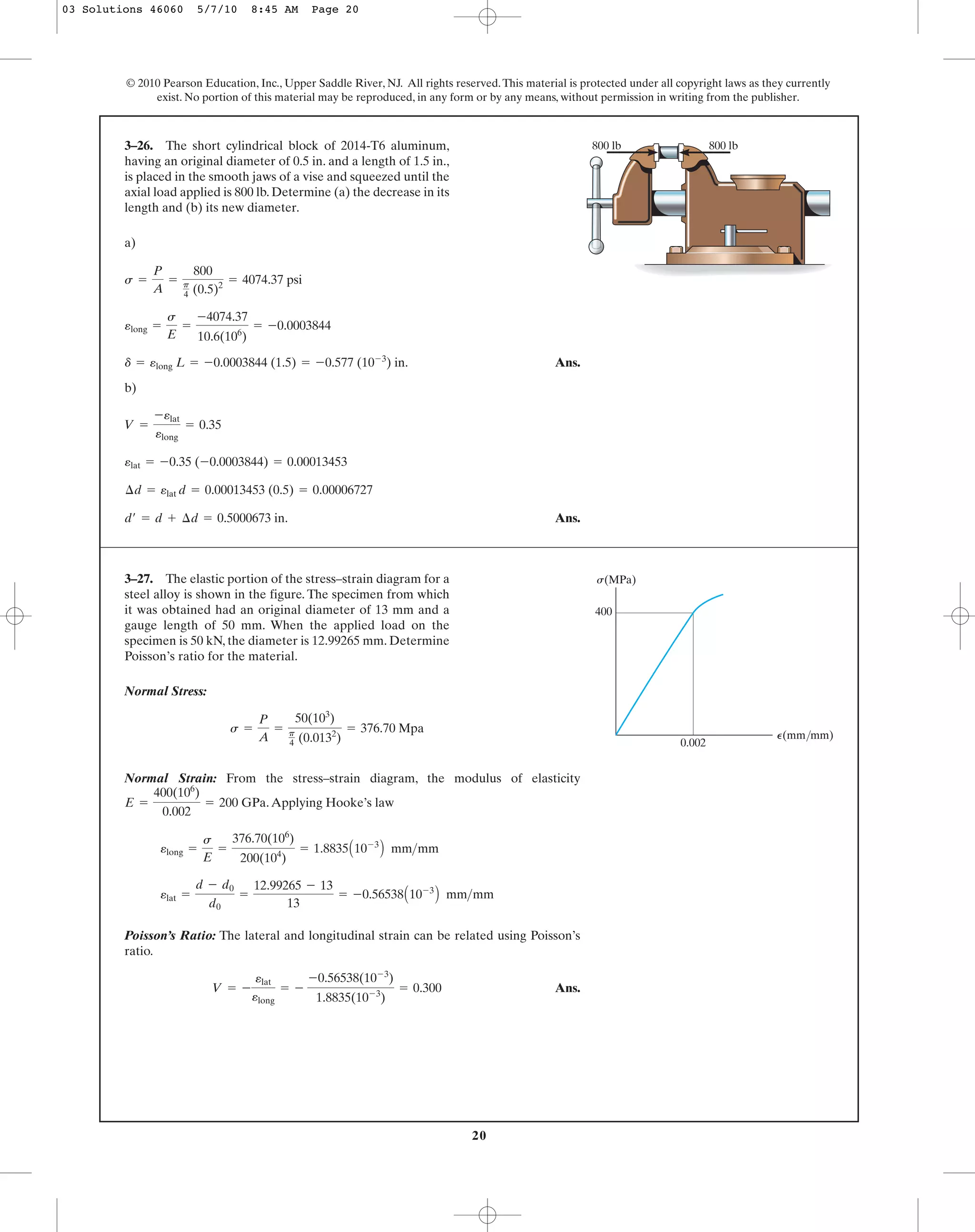 Chapter 03 MECHANICS OF MATERIAL | PDF