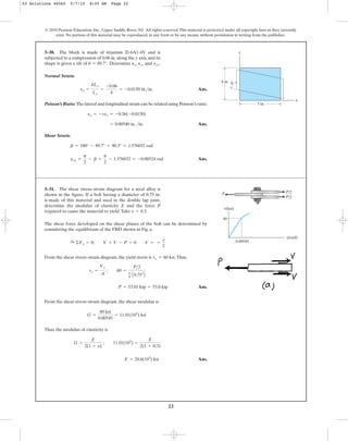 Chapter 03 MECHANICS OF MATERIAL | PDF