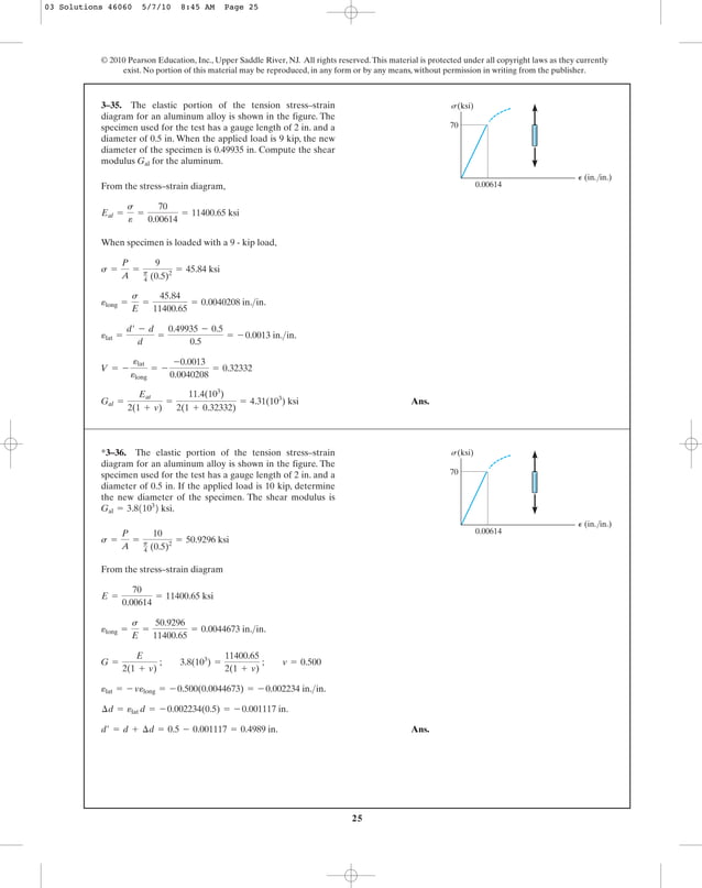 Chapter 03 MECHANICS OF MATERIAL | PDF | Physics | Science