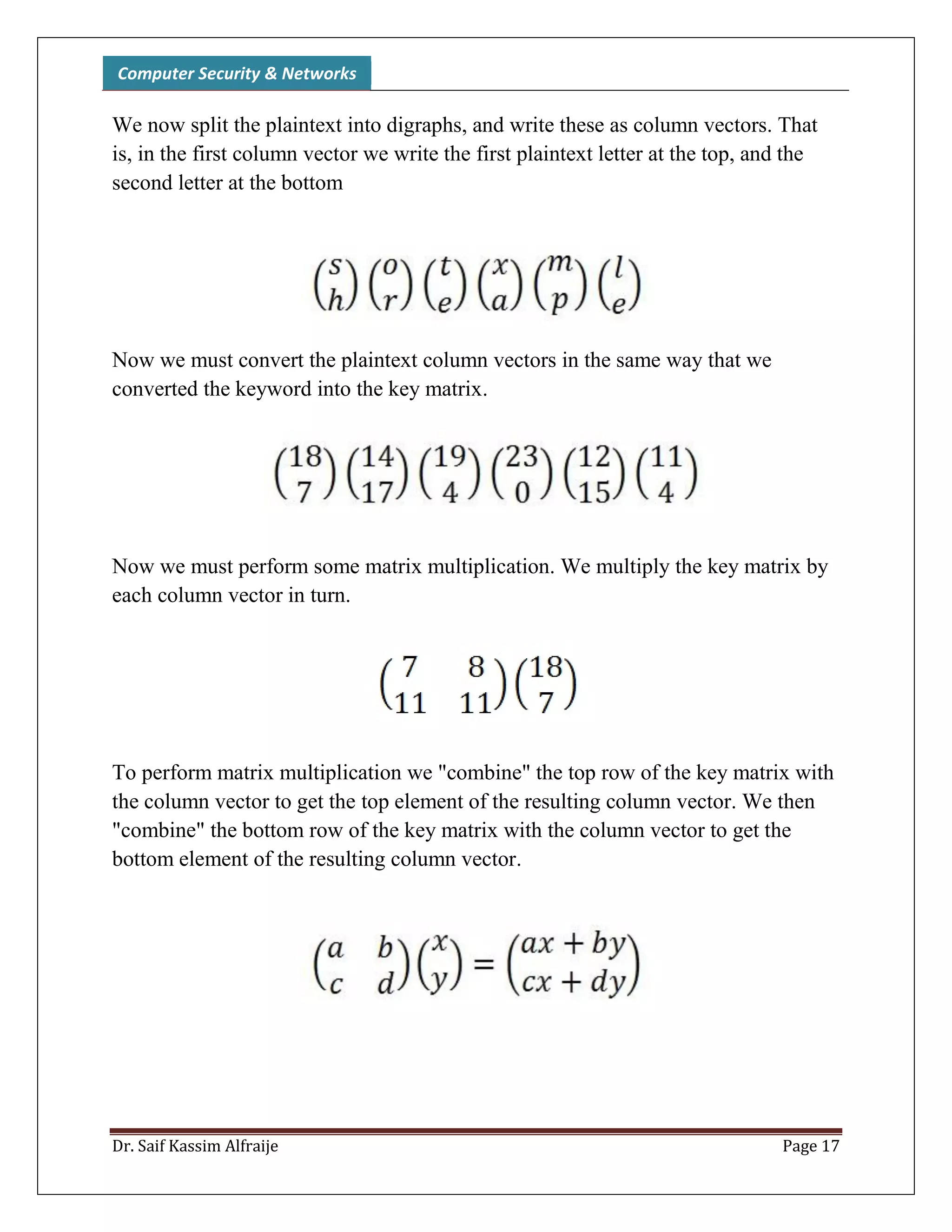Computer Security (Cryptography) Ch03 | PDF | Programming Languages | Computing