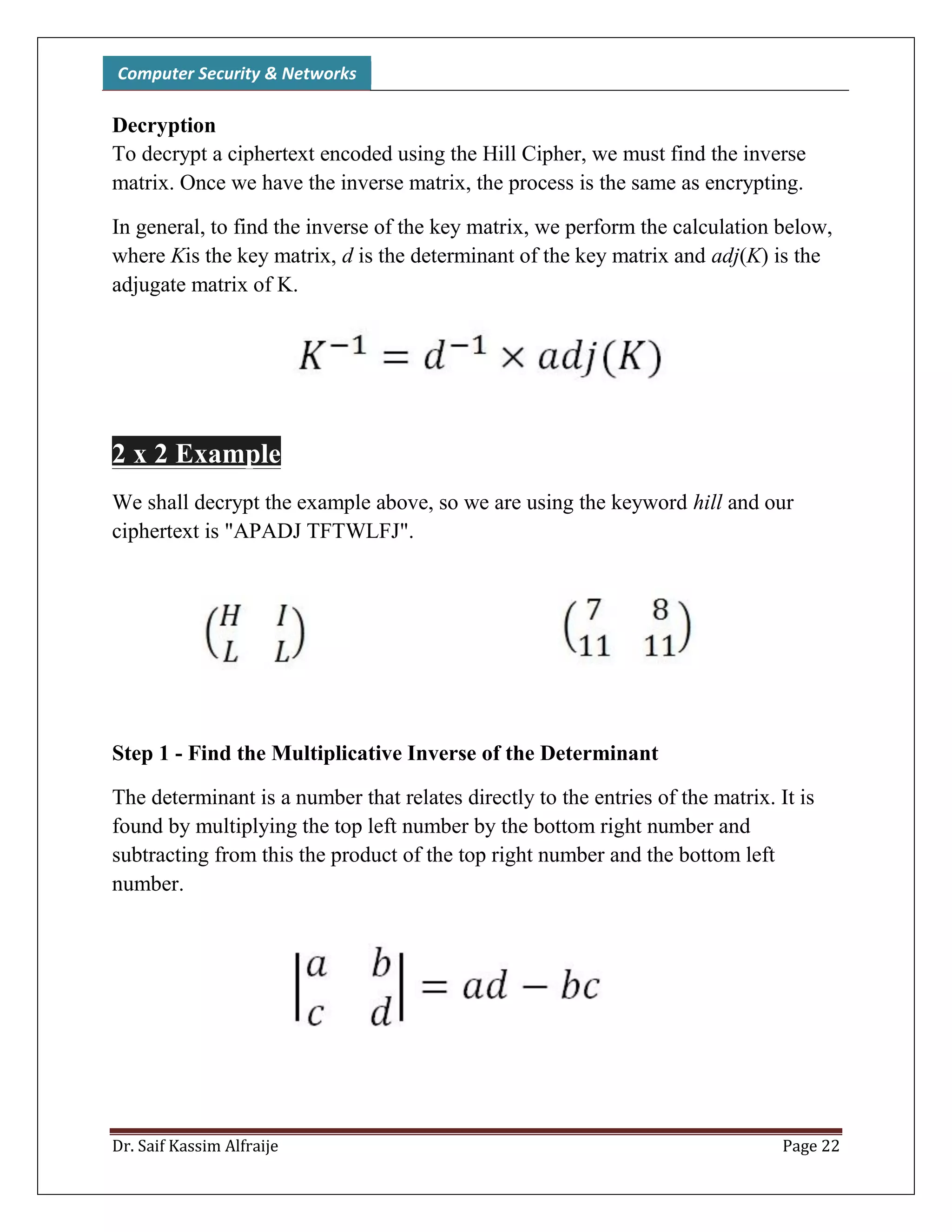 Computer Security (Cryptography) Ch03 | PDF | Programming Languages | Computing