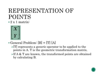 Computer Graphic - Transformations in 2D | PPT