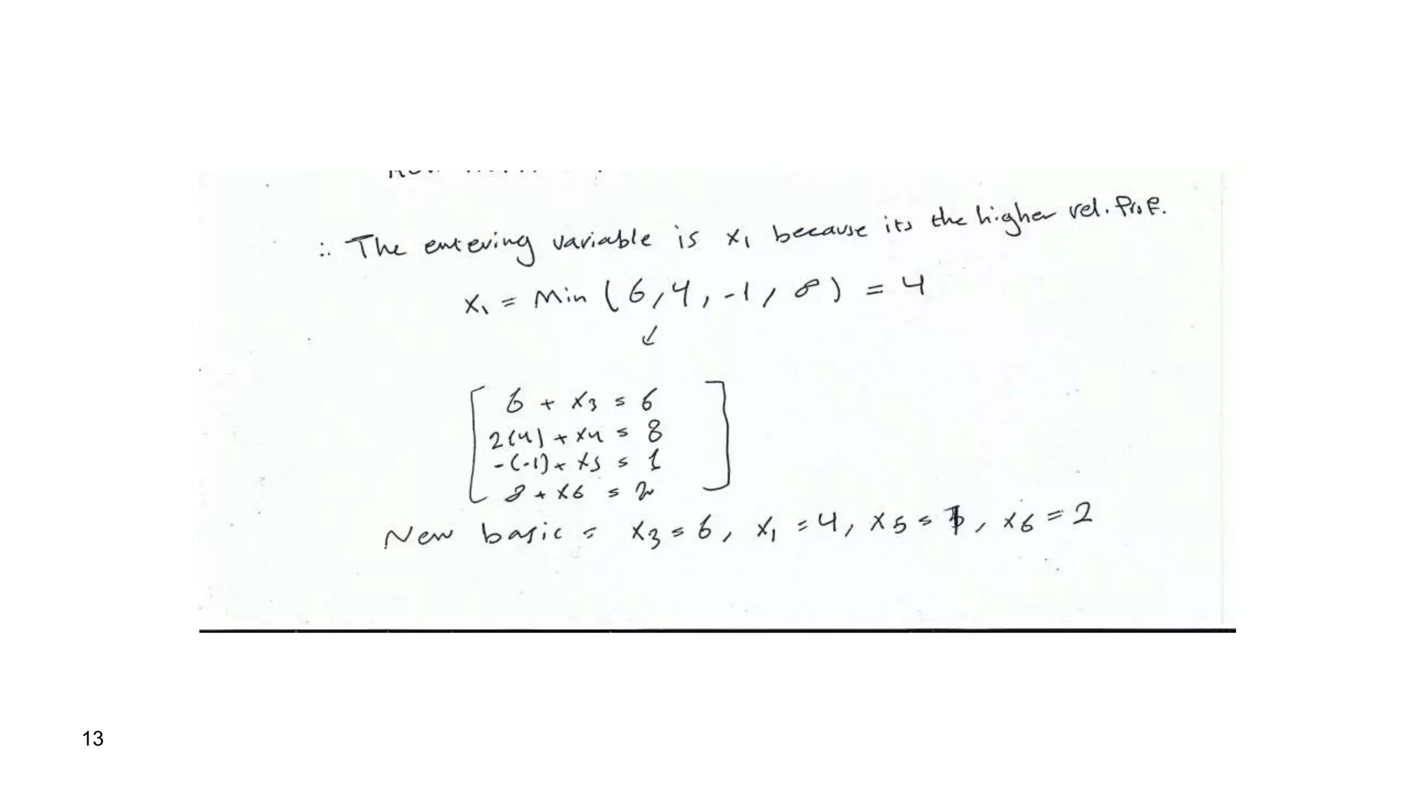 Operations Research - Simplex Method Principles | PPT