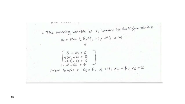 Operations Research - Simplex Method Principles | PPT