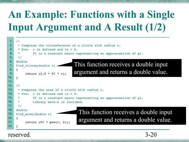 Chapter03 Top Down Design with Function | PPT | Programming Languages | Computing