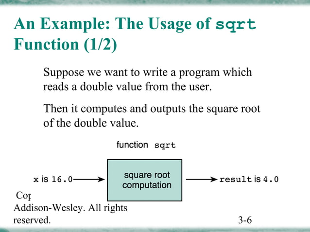 Chapter03 Top Down Design with Function | PPT | Programming Languages | Computing