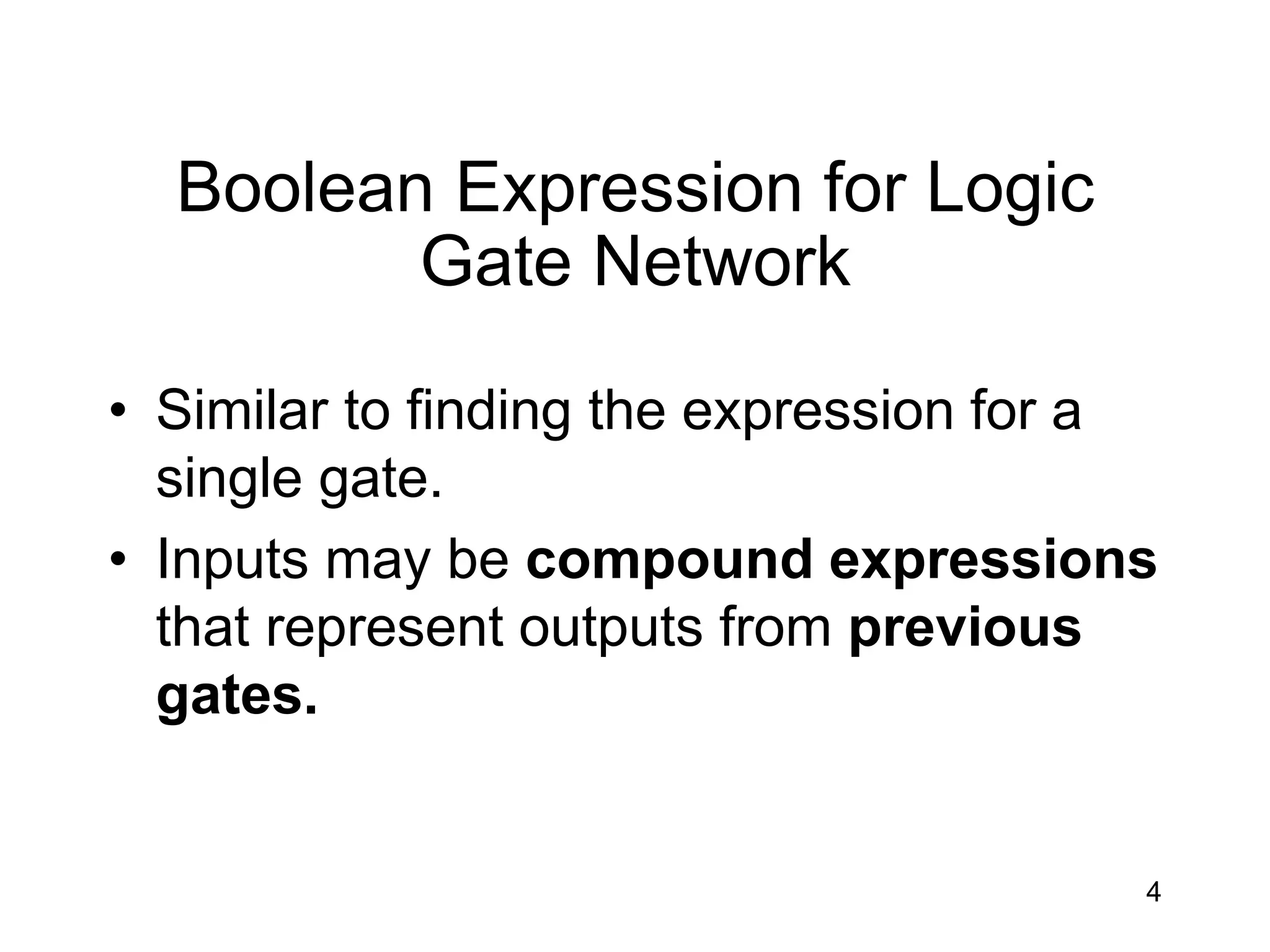 Chapter 03 Boolean Algebra And Combinational Logic Ppt 5471