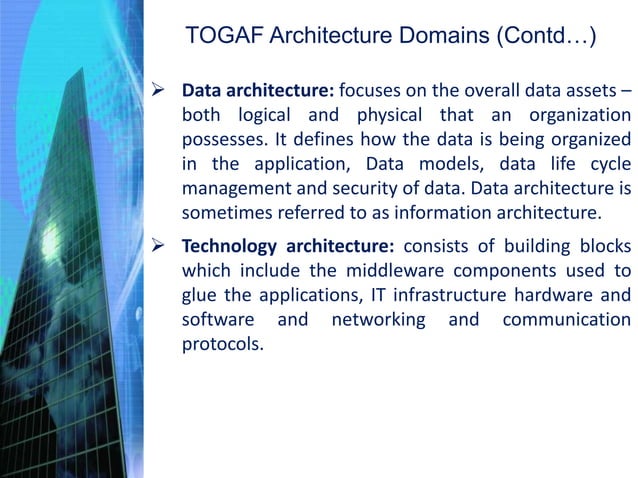 Architecting and Designing Enterprise Applications | PPT