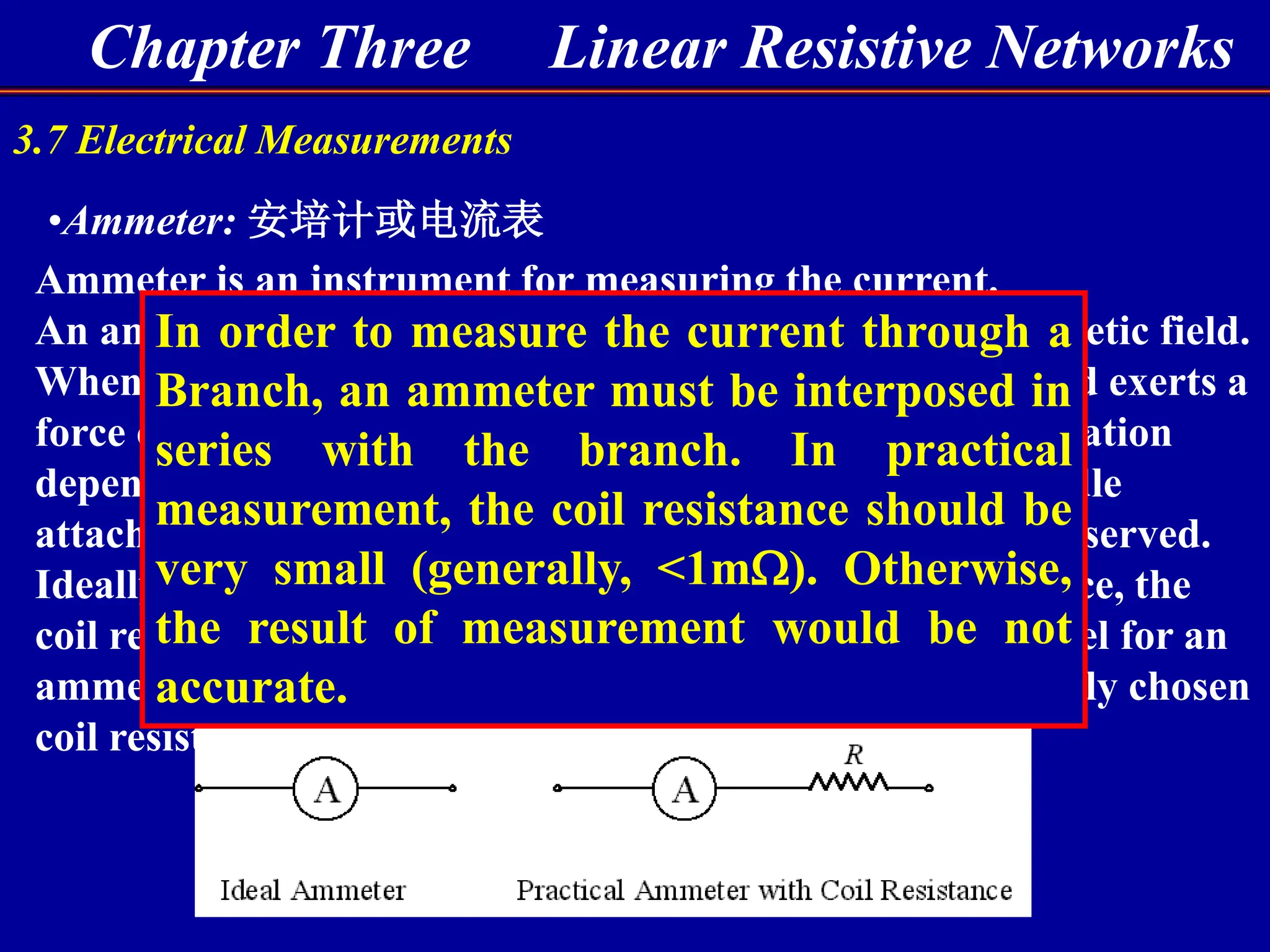 Liner Resistive networks for electrical engineers | PPT