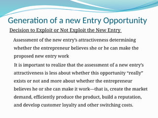 Entrepreneurial Strategy generating and exploiting new strategies ...