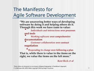 Software Engineering Chapter-3 Process Models | PPTX