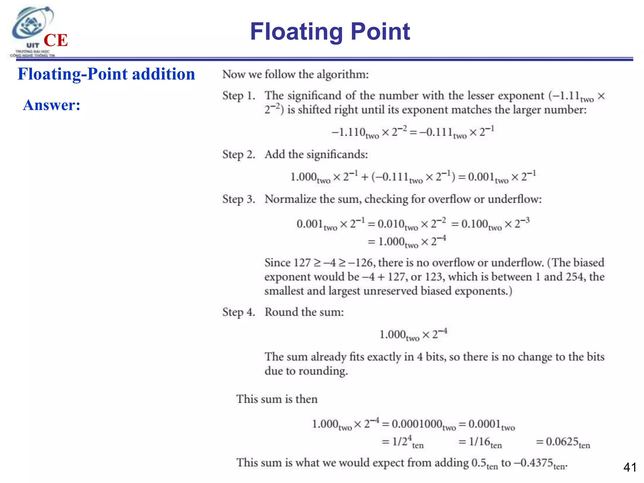 Chapter 03 arithmetic for computers | PPTX | Computing | Technology & Computing