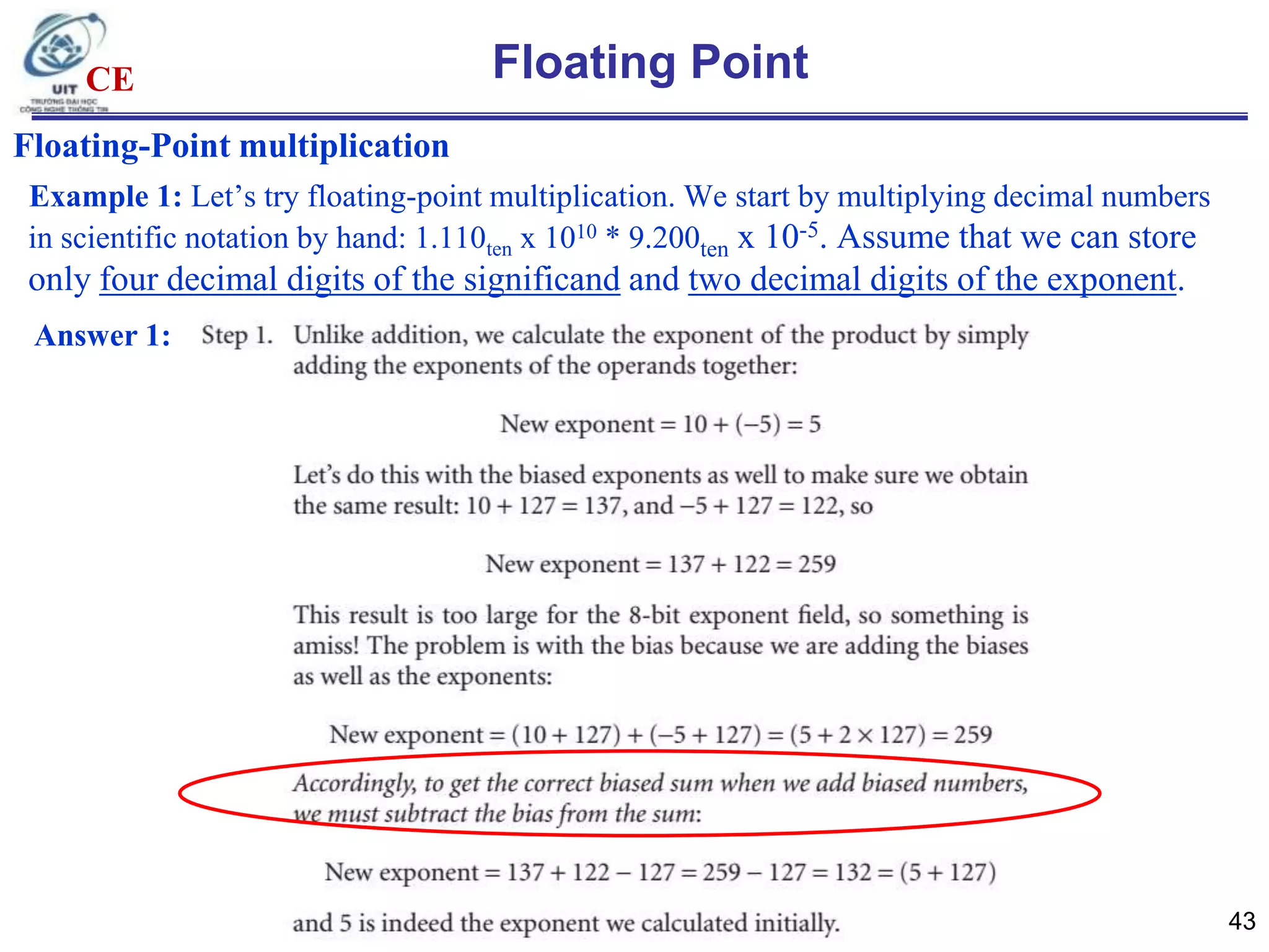 Chapter 03 arithmetic for computers | PPTX | Computing | Technology & Computing