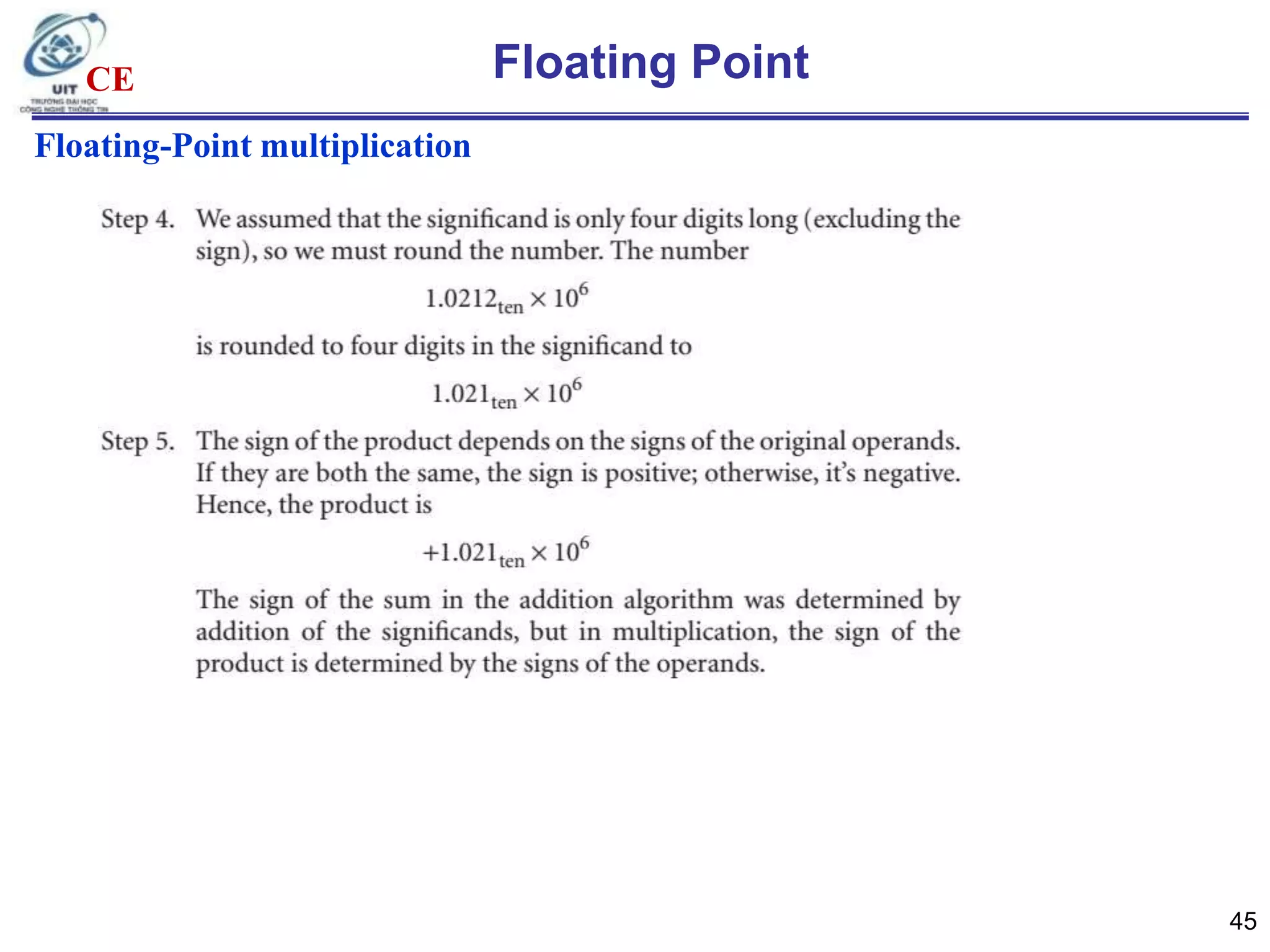 Chapter 03 arithmetic for computers | PPTX | Computing | Technology & Computing