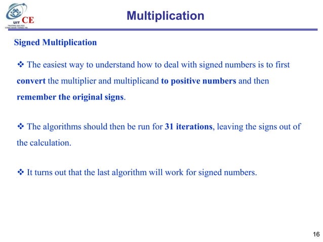 Chapter 03 arithmetic for computers | PPTX | Computing | Technology & Computing
